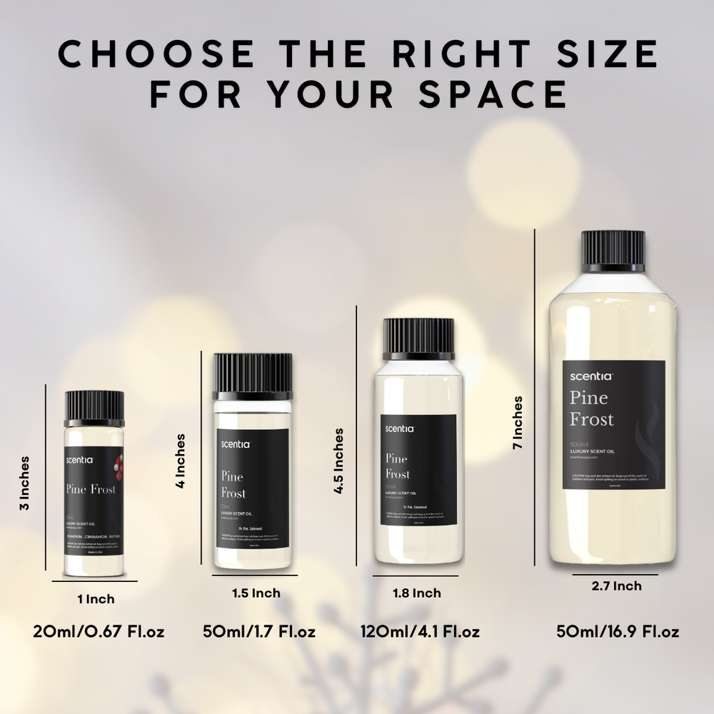 PineFrost Fragrance Oil | Fresh Evergreen Scent – Scentia USA